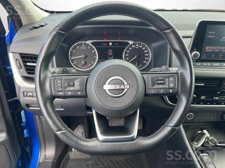 Zils Nissan Qashqai 2023 Rīga, ar dzinēja tilpumu 1.30 L un nobraukumu 39 tūkst. km par 21490 €, foto 11 vietnē AUTOMOTO.COM.LV