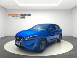 Blue Nissan Qashqai 2023 in Riga, with an engine capacity of 1.30 L and mileage of 66 thousand km for 19490 €, photo  on AUTOMOTO.COM.LV