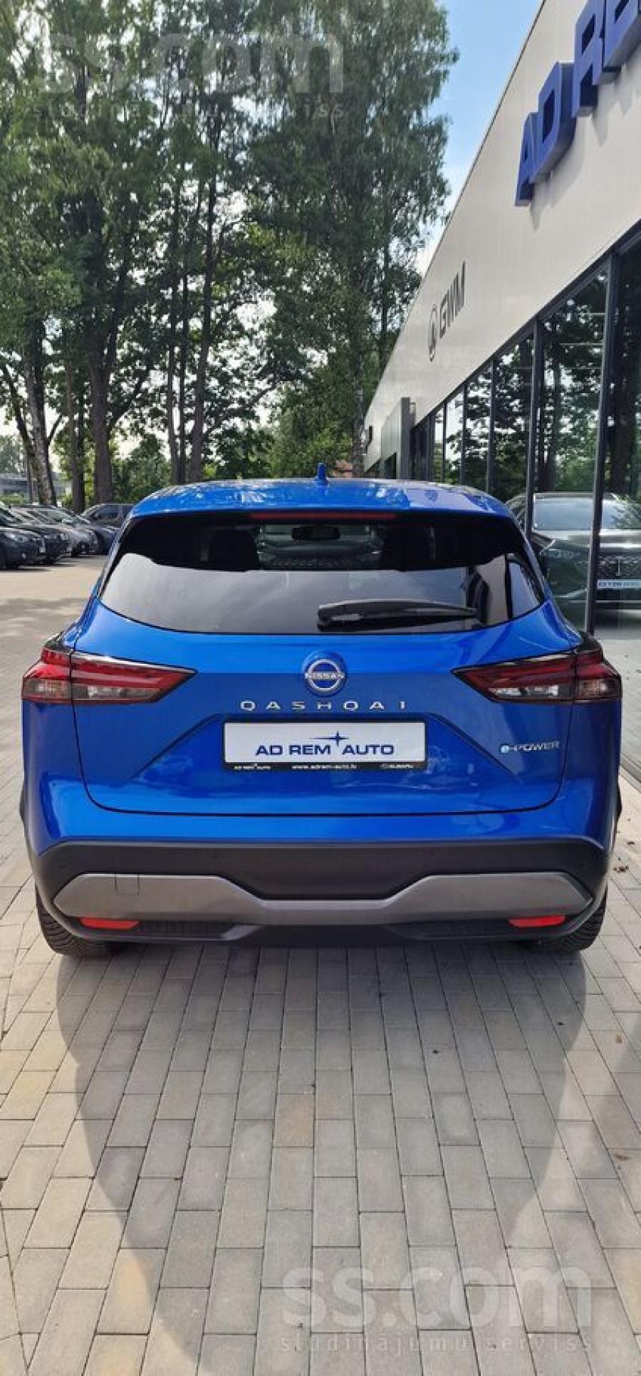 Zils Nissan Qashqai 2023 Rīga, ar dzinēja tilpumu 1.50 L un nobraukumu 49 tūkst. km par 25000 €, foto 15 vietnē AUTOMOTO.COM.LV