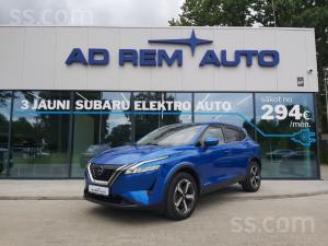 Zils Nissan Qashqai 2023 Rīga, ar dzinēja tilpumu 1.50 L un nobraukumu 49 tūkst. km par 24500 €, foto 1 vietnē AUTOMOTO.COM.LV