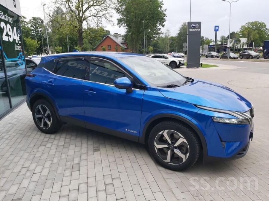 Zils Nissan Qashqai 2023 Rīga, ar dzinēja tilpumu 1.50 L un nobraukumu 49 tūkst. km par 24500 €, foto 16 vietnē AUTOMOTO.COM.LV