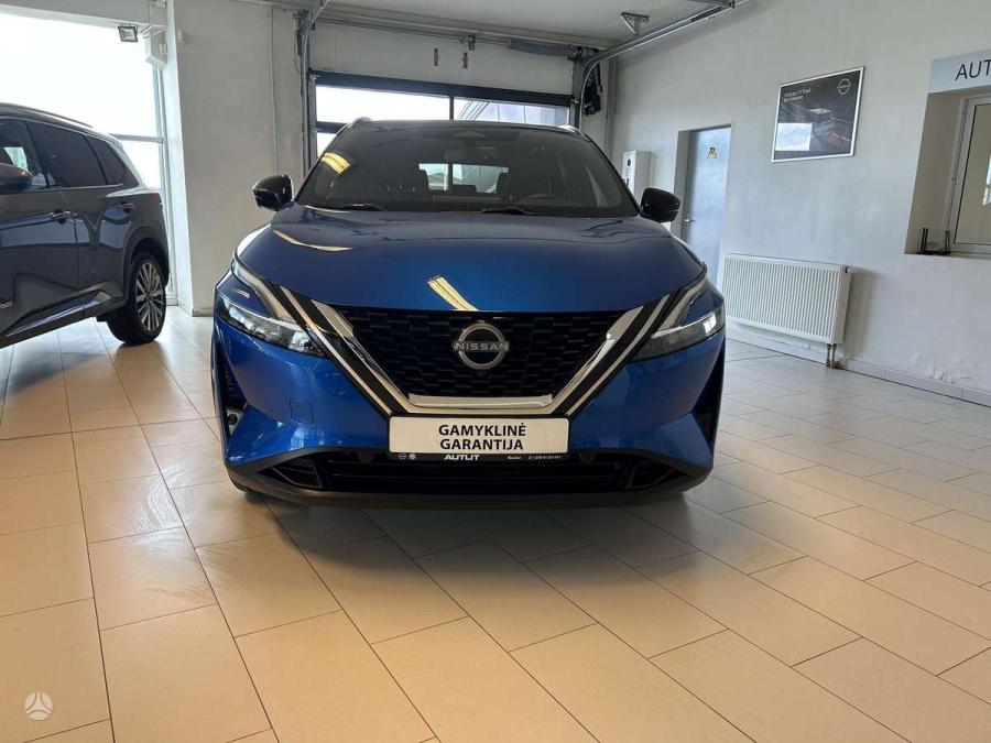 Blue Nissan Qashqai 2023 in Siauliai, with an engine capacity of 1.33 L and mileage of 40 thousand km for 23400 €, photo 3 on AUTOMOTO.COM.LV