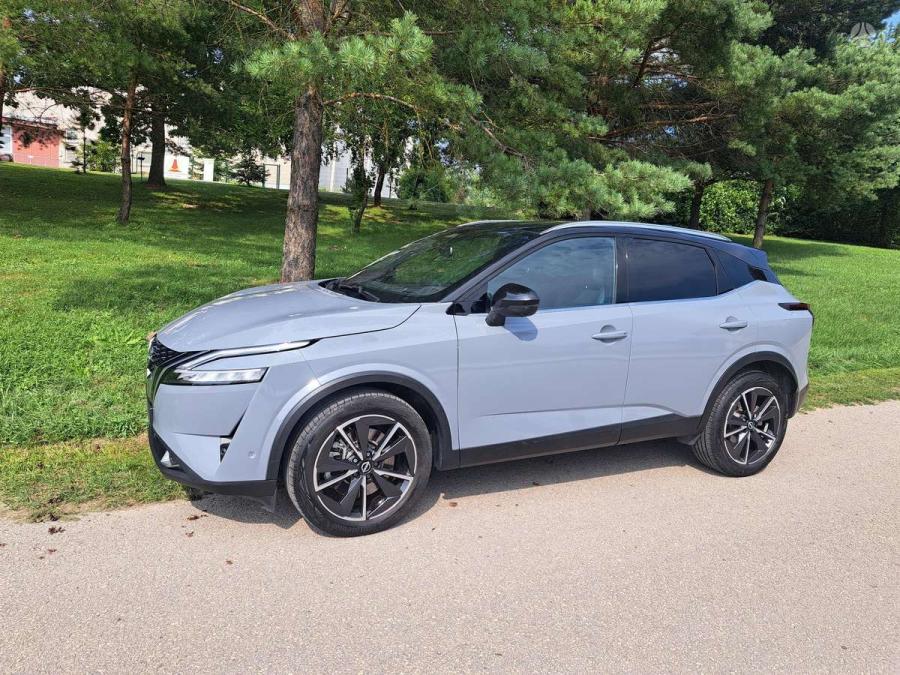 Синий Ниссан Кашкай 2023 в Расейняй, объемом двигателя 1.50 л и пробегом 40 тыс. км за 23800 €, фото 5 на AUTOMOTO.COM.LV