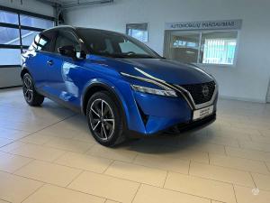 Zils Nissan Qashqai 2023 Šauļi, ar dzinēja tilpumu 1.33 L un nobraukumu 40 tūkst. km par 23300 €, foto  vietnē AUTOMOTO.COM.LV