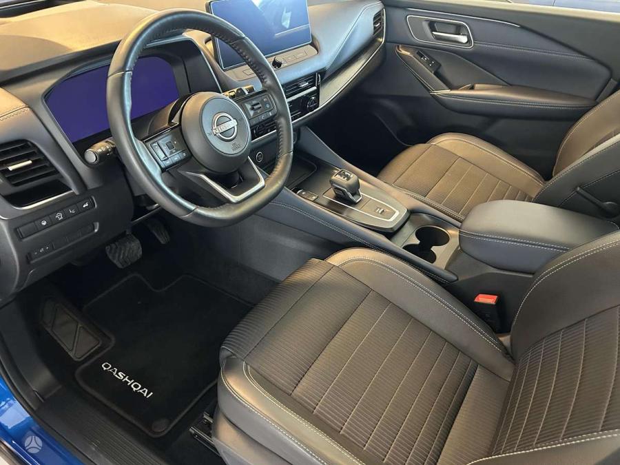 Zils Nissan Qashqai 2023 Šauļi, ar dzinēja tilpumu 1.33 L un nobraukumu 40 tūkst. km par 23300 €, foto 13 vietnē AUTOMOTO.COM.LV