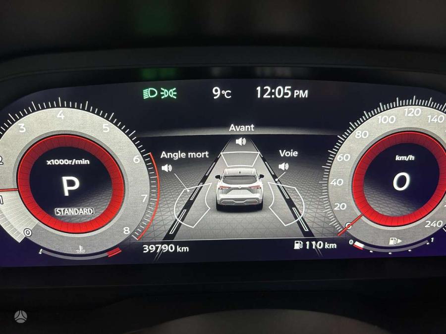 Zils Nissan Qashqai 2023 Šauļi, ar dzinēja tilpumu 1.33 L un nobraukumu 40 tūkst. km par 23200 €, foto 28 vietnē AUTOMOTO.COM.LV