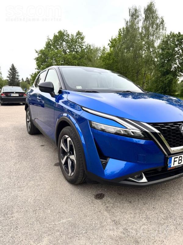 Zils Nissan Qashqai 2024 Rīga, ar dzinēja tilpumu 1.50 L un nobraukumu 30 tūkst. km par 4700 €, foto 2 vietnē AUTOMOTO.COM.LV
