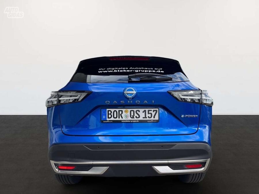 Blue Nissan Qashqai 2024 in Kaunas, with an engine capacity of 1.30 L and mileage of 16 thousand km for 32587 €, photo 5 on AUTOMOTO.COM.LV