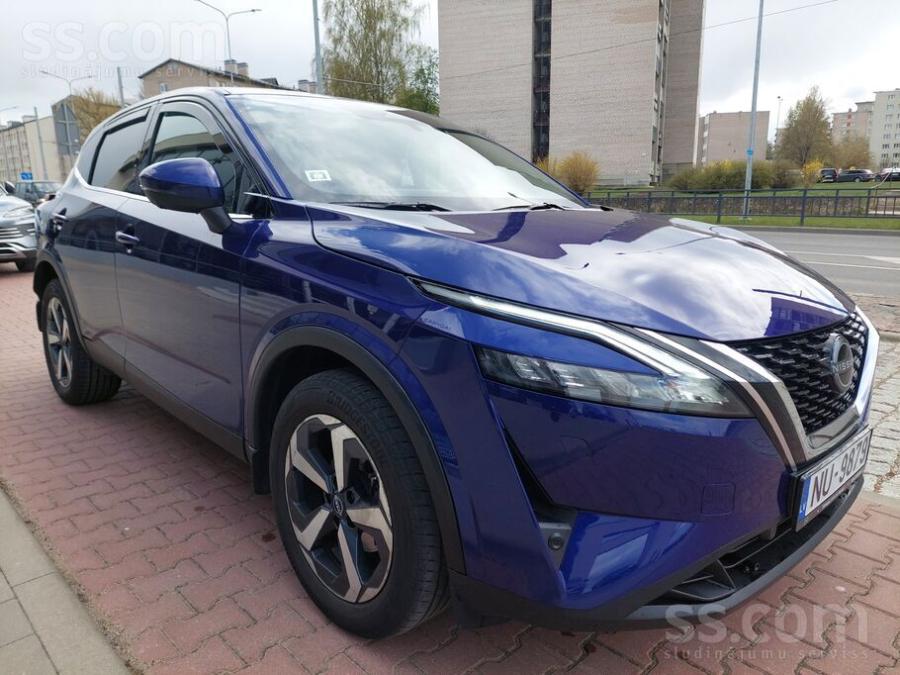 Zils Nissan Qashqai 2024 Daugavpils, ar dzinēja tilpumu 1.30 L un nobraukumu 32 tūkst. km par 25900 €, foto 4 vietnē AUTOMOTO.COM.LV