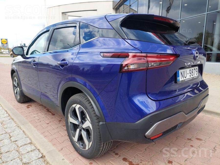 Zils Nissan Qashqai 2024 Daugavpils, ar dzinēja tilpumu 1.30 L un nobraukumu 32 tūkst. km par 25900 €, foto 7 vietnē AUTOMOTO.COM.LV