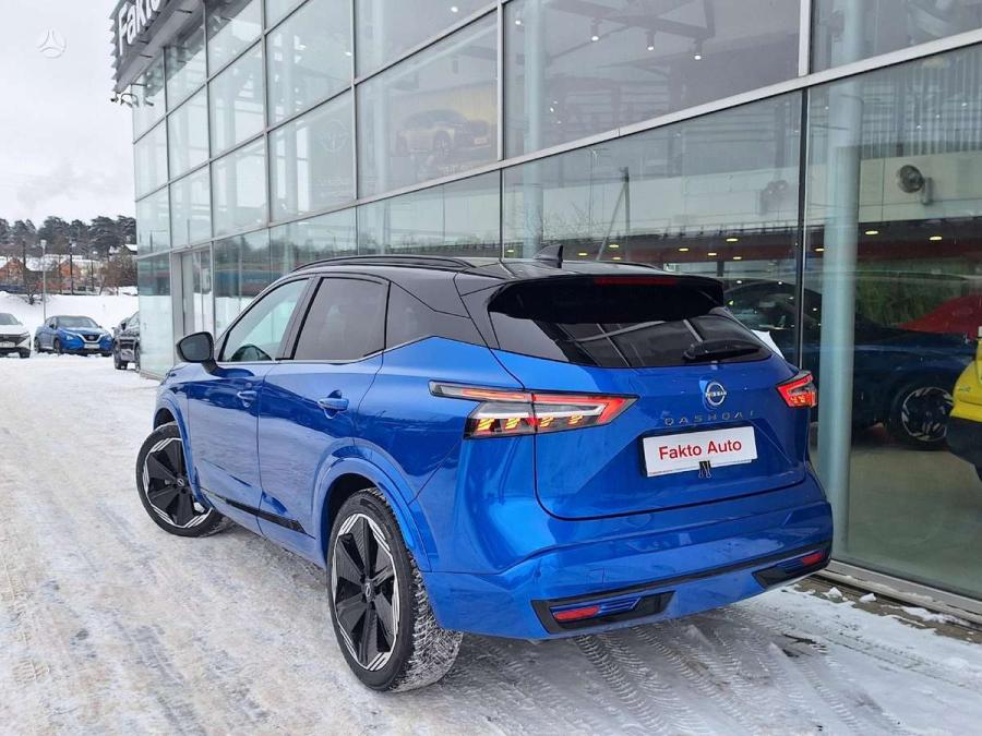 Zils Nissan Qashqai 2025 Viļņa, ar dzinēja tilpumu 1.33 L un nobraukumu 13 tūkst. km par 30000 €, foto 3 vietnē AUTOMOTO.COM.LV
