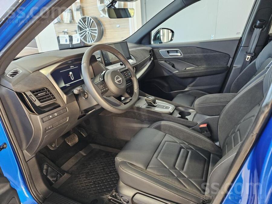 Blue Nissan Qashqai 2025 in Liepaja, with an engine capacity of 1.30 L and mileage of 4 thousand km for 32030 €, photo 8 on AUTOMOTO.COM.LV