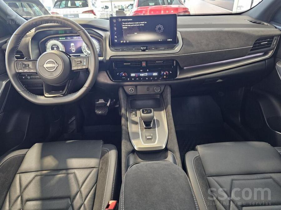 Blue Nissan Qashqai 2025 in Liepaja, with an engine capacity of 1.30 L and mileage of 4 thousand km for 32030 €, photo 10 on AUTOMOTO.COM.LV