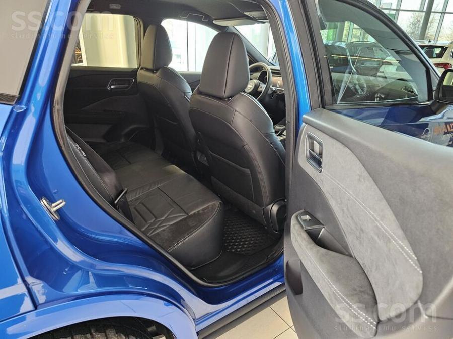 Blue Nissan Qashqai 2025 in Liepaja, with an engine capacity of 1.30 L and mileage of 4 thousand km for 32030 €, photo 12 on AUTOMOTO.COM.LV