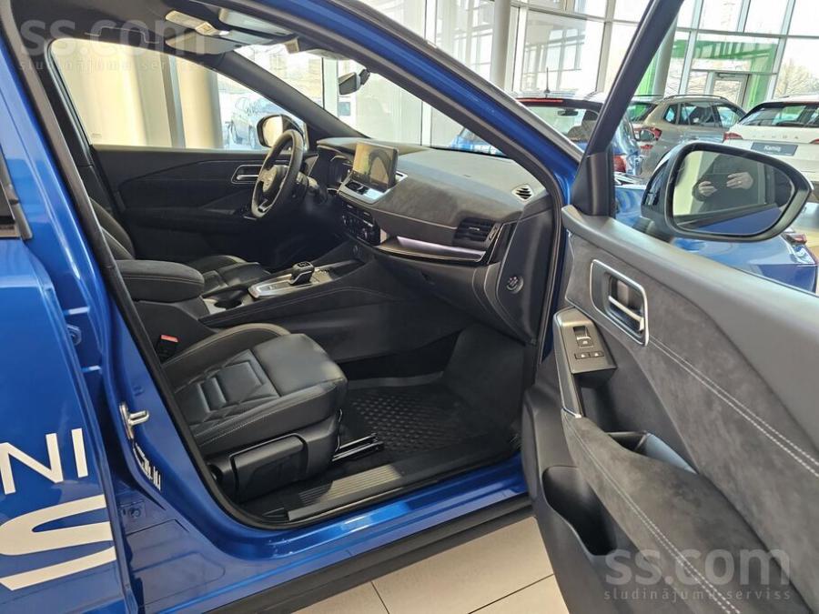 Blue Nissan Qashqai 2025 in Liepaja, with an engine capacity of 1.30 L and mileage of 4 thousand km for 32030 €, photo 13 on AUTOMOTO.COM.LV