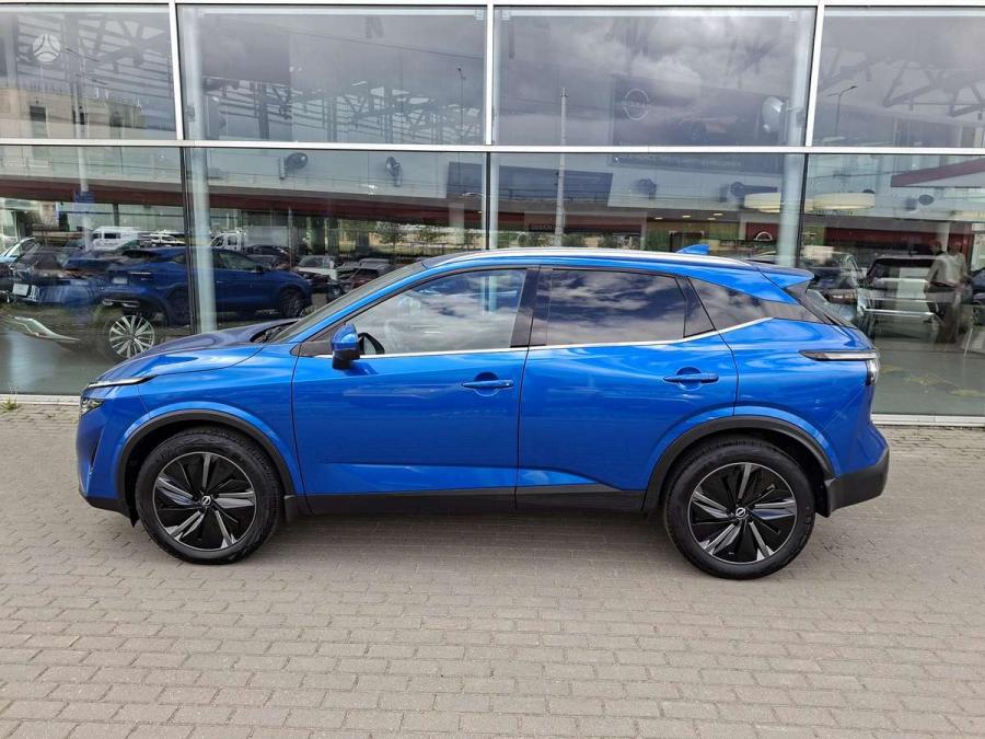 Zils Nissan Qashqai 2025 Viļņa, ar dzinēja tilpumu 1.33 L un nobraukumu 10 tūkst. km par 30500 €, foto 3 vietnē AUTOMOTO.COM.LV