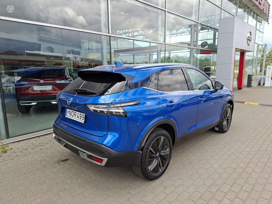 Zils Nissan Qashqai 2025 Viļņa, ar dzinēja tilpumu 1.33 L un nobraukumu 10 tūkst. km par 30500 €, foto 6 vietnē AUTOMOTO.COM.LV