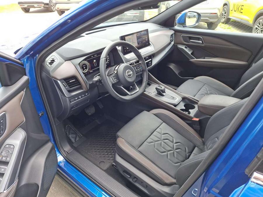 Zils Nissan Qashqai 2025 Viļņa, ar dzinēja tilpumu 1.33 L un nobraukumu 10 tūkst. km par 30500 €, foto 10 vietnē AUTOMOTO.COM.LV