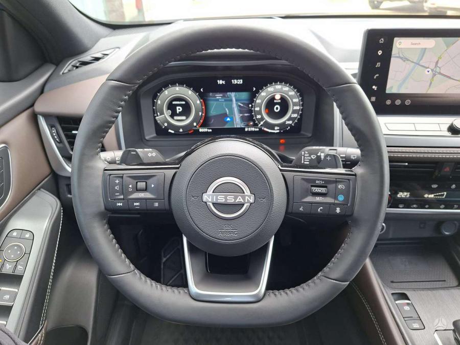 Zils Nissan Qashqai 2025 Viļņa, ar dzinēja tilpumu 1.33 L un nobraukumu 10 tūkst. km par 30500 €, foto 17 vietnē AUTOMOTO.COM.LV