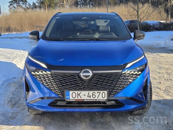 Zils Nissan Qashqai 2026 Rīga, ar dzinēja tilpumu 1.30 L un nobraukumu 700 tūkst. km par 33000 €, foto 1 vietnē AUTOMOTO.COM.LV