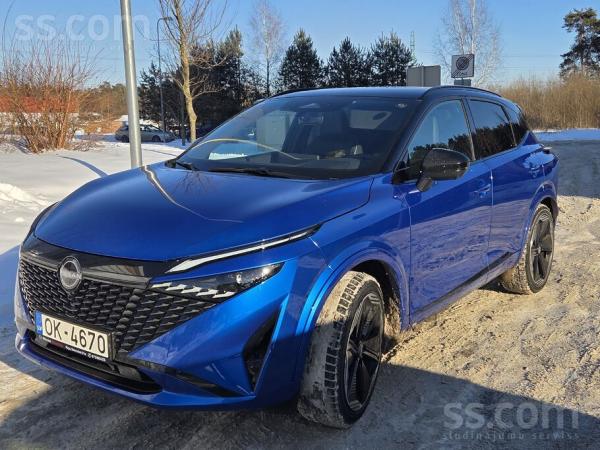 Zils Nissan Qashqai 2026 Rīga, ar dzinēja tilpumu 1.30 L un nobraukumu 700 tūkst. km par 33000 €, foto 2 vietnē AUTOMOTO.COM.LV
