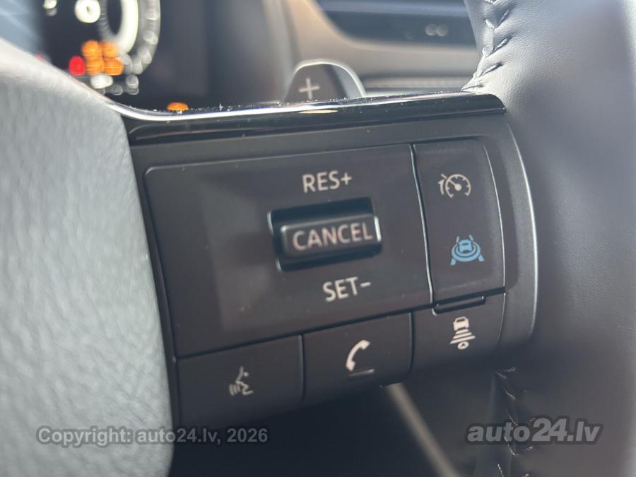 Blue Nissan Qashqai 2026 in Tartu, with an engine capacity of 1.30 L and mileage of 0 thousand km for 31390 €, photo 14 on AUTOMOTO.COM.LV