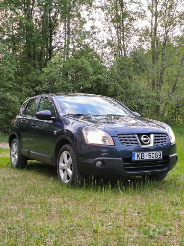 Синий Ниссан Кашкай 2008 в Мадона, объемом двигателя 2.00 л и пробегом 340 тыс. км за 1600 €, фото 9 на AUTOMOTO.COM.LV