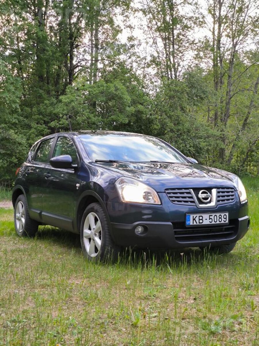 Синий Ниссан Кашкай 2008 в Мадона, объемом двигателя 2.00 л и пробегом 340 тыс. км за 1600 €, фото 10 на AUTOMOTO.COM.LV