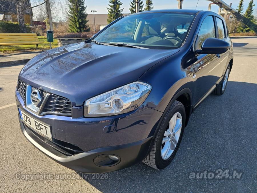 Blue Nissan Qashqai 2011 in Paide, with an engine capacity of 1.60 L and mileage of 166 thousand km for 5650 €, photo 1 on AUTOMOTO.COM.LV