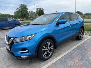 Blue Nissan Qashqai 2017 in Riga, with an engine capacity of 1.20 L and mileage of 84 thousand km for 11700 €, photo 3 on AUTOMOTO.COM.LV
