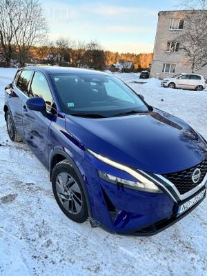 Blue Nissan Qashqai 2022 in Riga, with an engine capacity of 1.30 L and mileage of 53 thousand km for 21200 €, photo 14 on AUTOMOTO.COM.LV