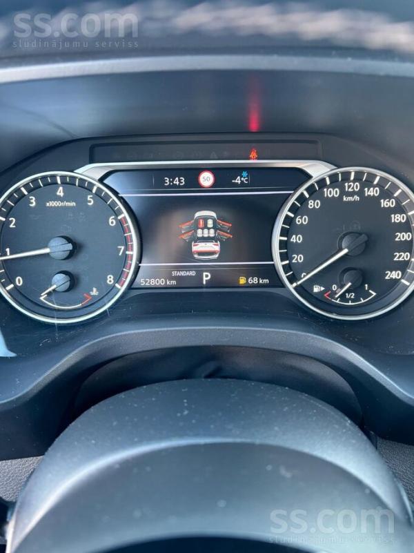 Blue Nissan Qashqai 2022 in Riga, with an engine capacity of 1.30 L and mileage of 53 thousand km for 20500 €, photo 5 on AUTOMOTO.COM.LV