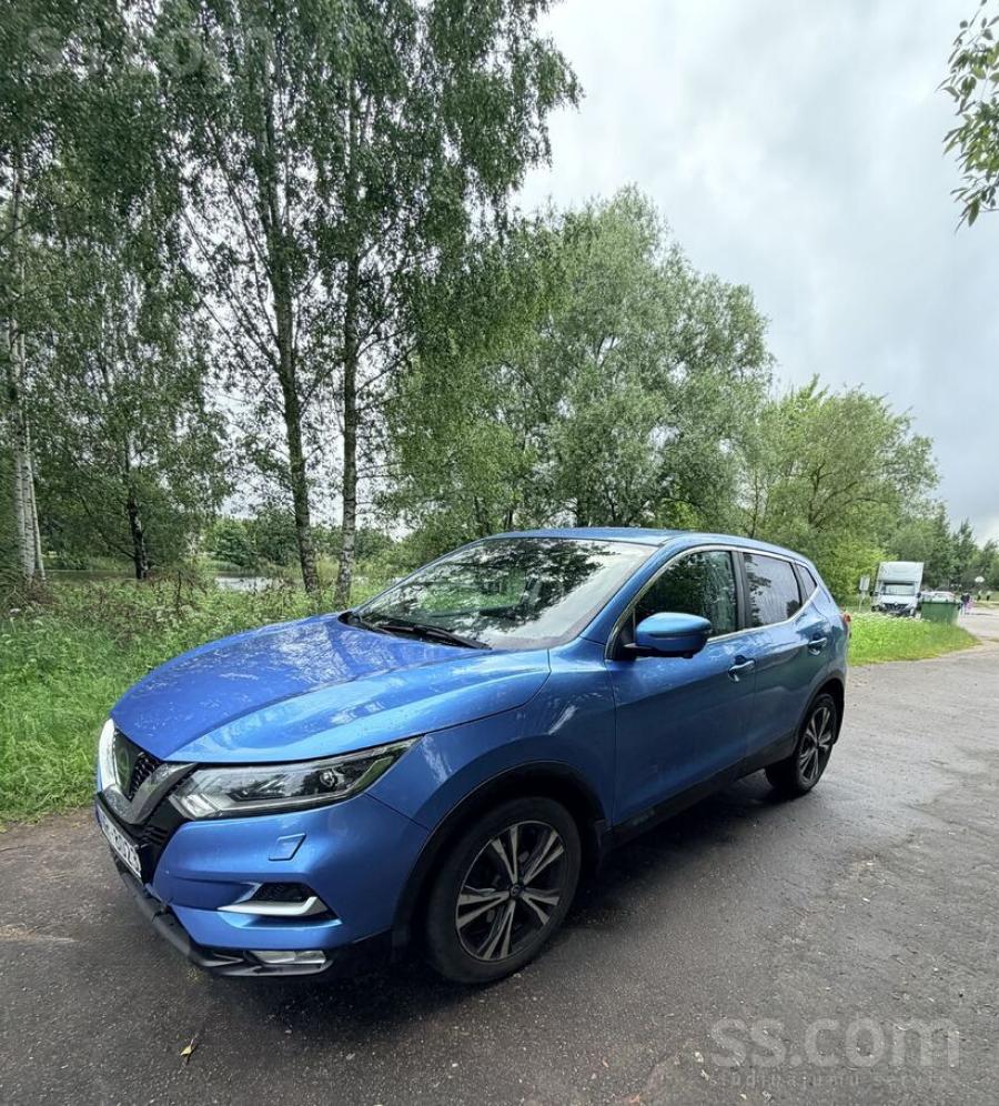 Zils Nissan Qashqai 2018 Rīga, ar dzinēja tilpumu 1.20 L un nobraukumu 138 tūkst. km par 10500 €, foto 1 vietnē AUTOMOTO.COM.LV