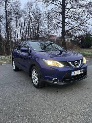 Zils Nissan Qashqai 2014 Tallina, ar dzinēja tilpumu 1.20 L un nobraukumu 124 tūkst. km par 7900 €, foto  vietnē AUTOMOTO.COM.LV