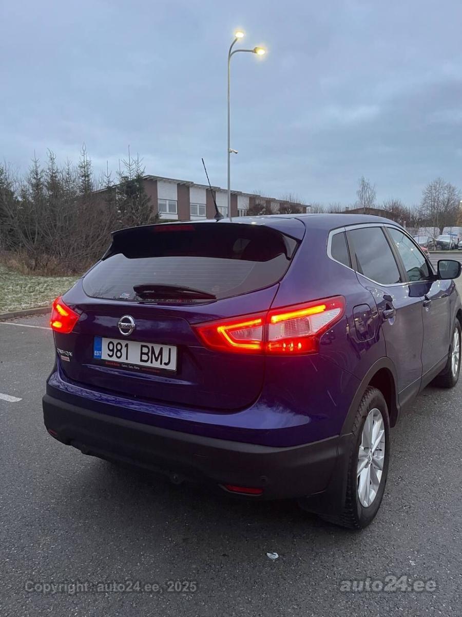 Blue Nissan Qashqai 2014 in Tallinn, with an engine capacity of 1.20 L and mileage of 124 thousand km for 7900 €, photo 7 on AUTOMOTO.COM.LV