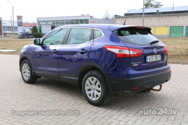 Blue Nissan Qashqai 2014 in Tartu, with an engine capacity of 1.20 L and mileage of 206 thousand km for 6990 €, photo 7 on AUTOMOTO.COM.LV