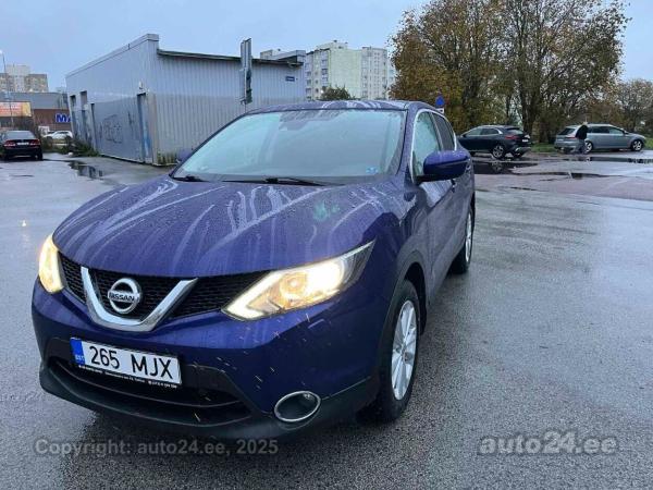 Blue Nissan Qashqai 2015 in Tallinn, with an engine capacity of 1.50 L and mileage of 134 thousand km for 12300 €, photo 4 on AUTOMOTO.COM.LV