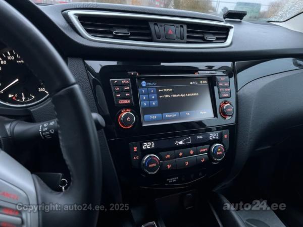 Zils Nissan Qashqai 2015 Tallina, ar dzinēja tilpumu 1.50 L un nobraukumu 134 tūkst. km par 12300 €, foto 11 vietnē AUTOMOTO.COM.LV