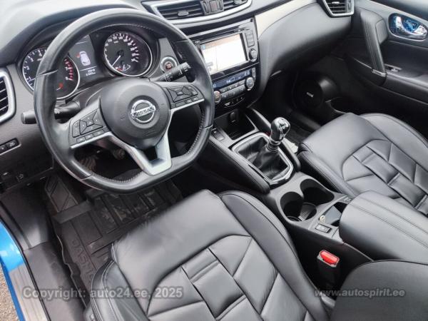 Blue Nissan Qashqai 2017 in Tartu, with an engine capacity of 1.20 L and mileage of 61 thousand km for 13990 €, photo 11 on AUTOMOTO.COM.LV