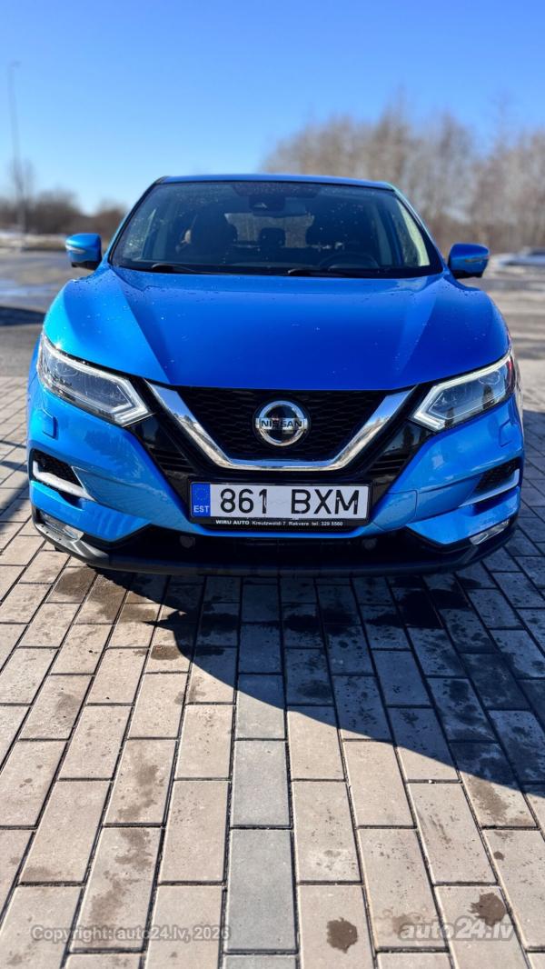 Blue Nissan Qashqai 2018 in Rakvere, with an engine capacity of 1.20 L and mileage of 75 thousand km for 11000 €, photo 5 on AUTOMOTO.COM.LV