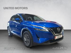 Blue Nissan Qashqai 2021 in Tallinn, with an engine capacity of 1.30 L and mileage of 94 thousand km for 19500 €, photo 4 on AUTOMOTO.COM.LV