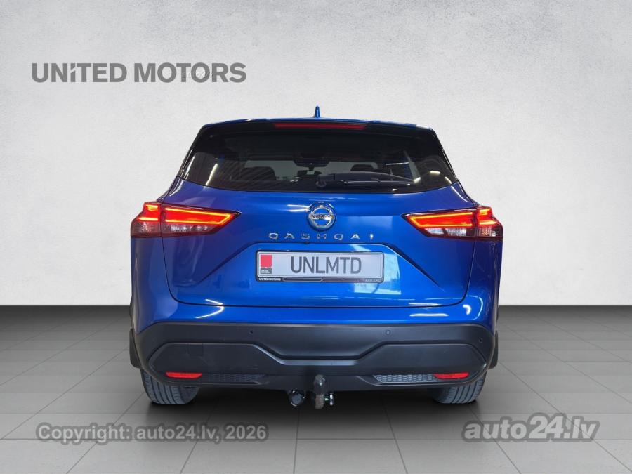 Blue Nissan Qashqai 2021 in Tallinn, with an engine capacity of 1.30 L and mileage of 94 thousand km for 19500 €, photo 7 on AUTOMOTO.COM.LV