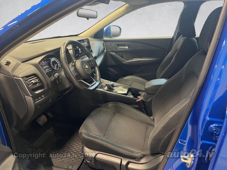 Blue Nissan Qashqai 2021 in Tallinn, with an engine capacity of 1.30 L and mileage of 94 thousand km for 19500 €, photo 9 on AUTOMOTO.COM.LV