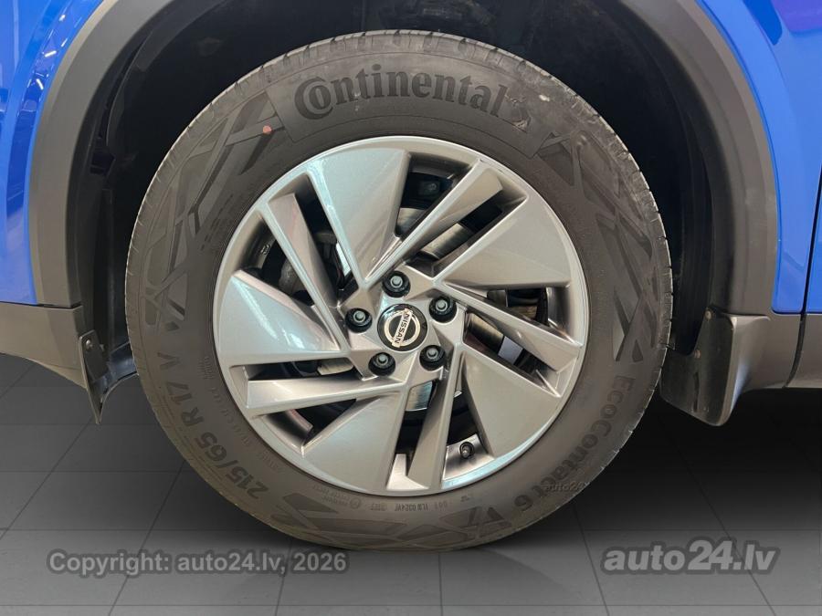 Blue Nissan Qashqai 2021 in Tallinn, with an engine capacity of 1.30 L and mileage of 94 thousand km for 19500 €, photo 15 on AUTOMOTO.COM.LV