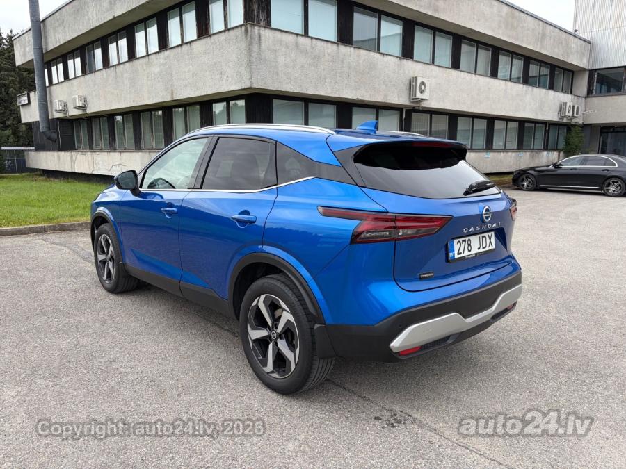 Blue Nissan Qashqai 2021 in Tallinn, with an engine capacity of 1.30 L and mileage of 61 thousand km for 20990 €, photo 7 on AUTOMOTO.COM.LV