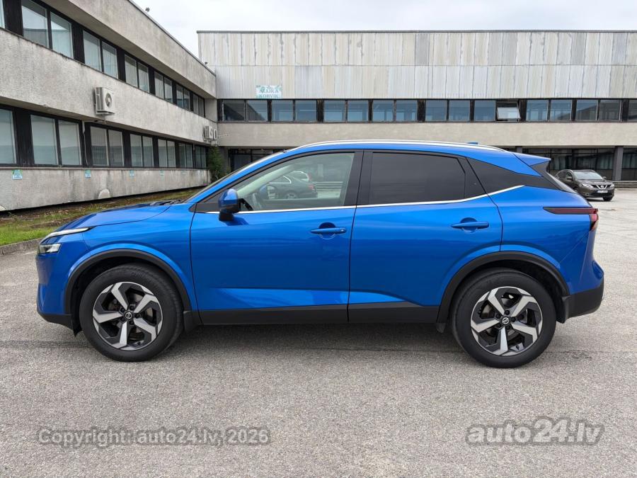 Blue Nissan Qashqai 2021 in Tallinn, with an engine capacity of 1.30 L and mileage of 61 thousand km for 20990 €, photo 8 on AUTOMOTO.COM.LV