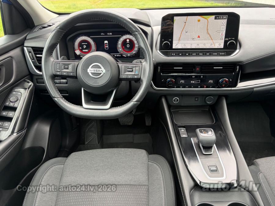 Blue Nissan Qashqai 2021 in Tallinn, with an engine capacity of 1.30 L and mileage of 61 thousand km for 20990 €, photo 12 on AUTOMOTO.COM.LV