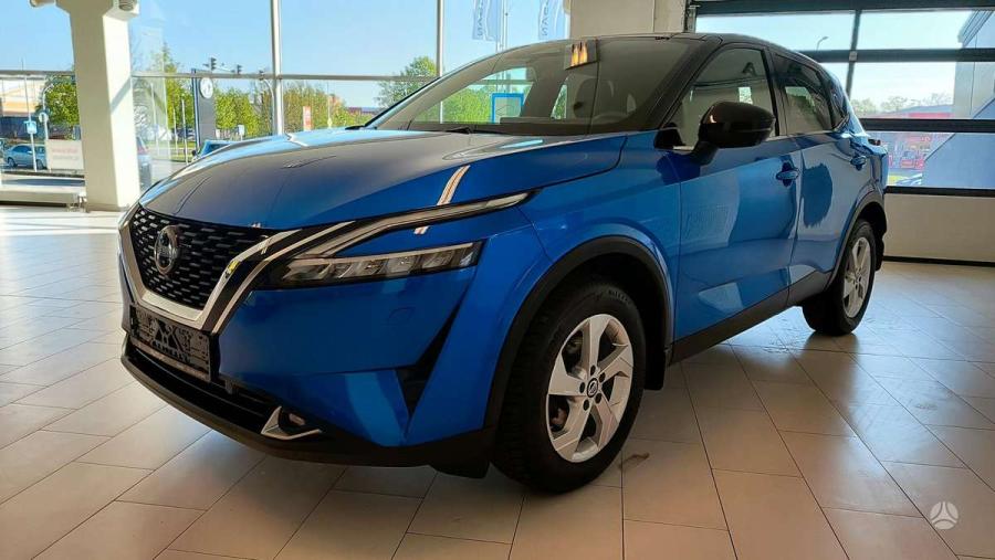Zils Nissan Qashqai 2023 Šauļi, ar dzinēja tilpumu 1.33 L un nobraukumu 18 tūkst. km par 22500 €, foto 1 vietnē AUTOMOTO.COM.LV