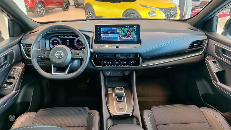 Zils Nissan Qashqai 2023 Šauļi, ar dzinēja tilpumu 1.33 L un nobraukumu 18 tūkst. km par 22500 €, foto 12 vietnē AUTOMOTO.COM.LV