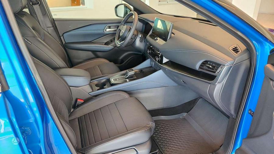 Zils Nissan Qashqai 2023 Šauļi, ar dzinēja tilpumu 1.33 L un nobraukumu 18 tūkst. km par 22500 €, foto 12 vietnē AUTOMOTO.COM.LV